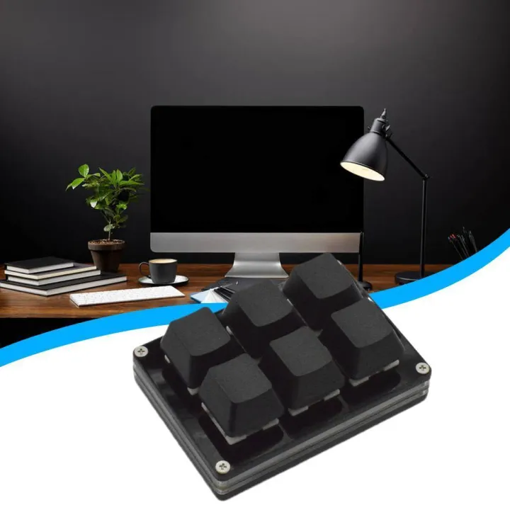 6 Keys Black Keypad Mini Keyboard Copy Paste Custom Key Shortcut Key ... 6 Keys Black Keypad Mini Keyboard Copy Paste Custom Key Shortcut Key ...