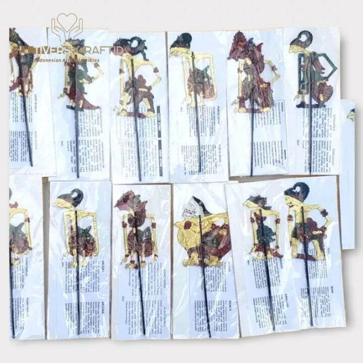 Mainan Wayang/Wayang Kulit Mini/Miniatur Wayang Kulit Asli | Lazada ...