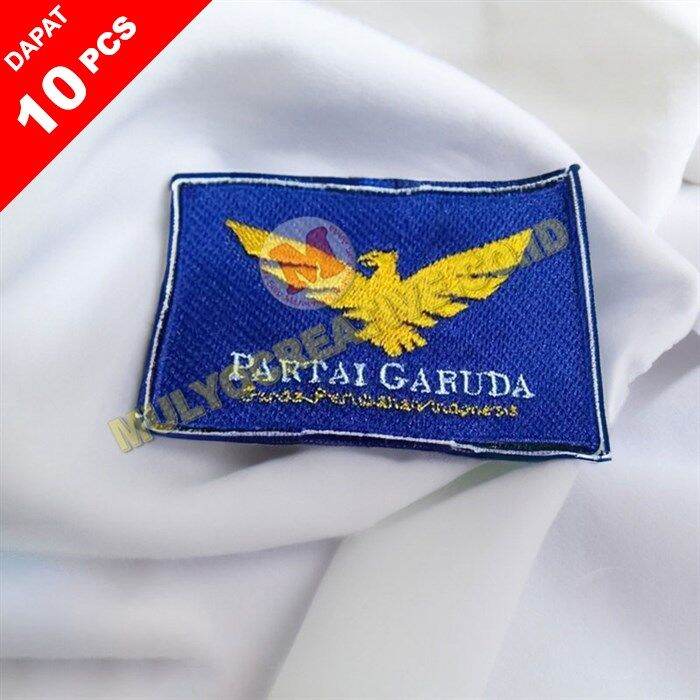 Bordir Partai Garuda Emblem Patch Bordir Logo Baru Partai Garuda ... Bordir Partai Garuda Emblem Patch Bordir Logo Baru Partai Garuda ...