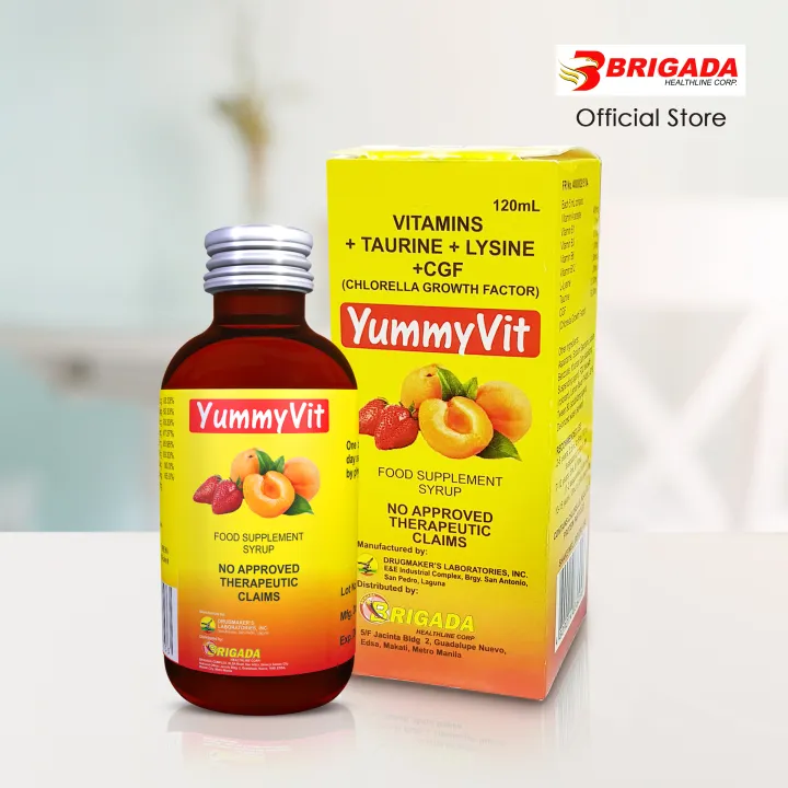 YummyVit Syrup 120ML | Lazada PH