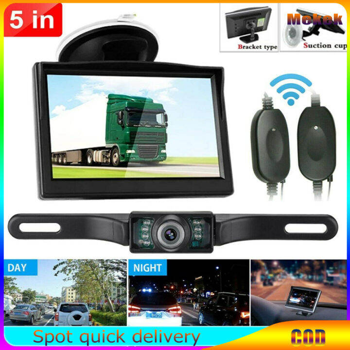 Mekek กล้องด้านหลังรถยนต์รับสัญญาณเครื่องส่งสัญญานภาพจากกล้องไปยัง ...