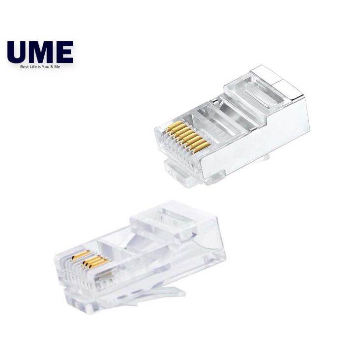 Transparent Modular Plug Internet / Phone Cable LAN Network for Solid ...