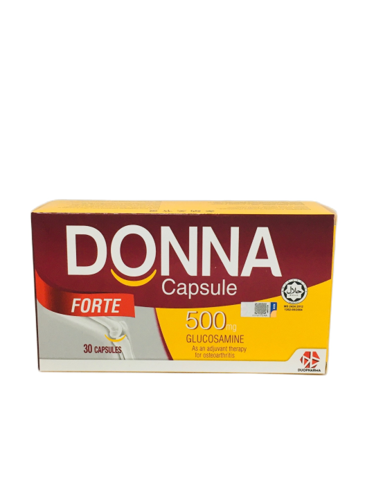 Donna Forte Capsules Glucosamine 500mg 30s | Lazada