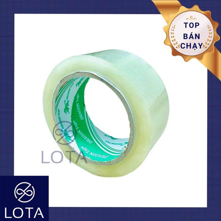 BĂNG KEO TRONG LOẠI LỚN 48MM 100 YARD từng cuộn hoặc nguyên cây 6 cuộn băng dính đóng gói hàng ...