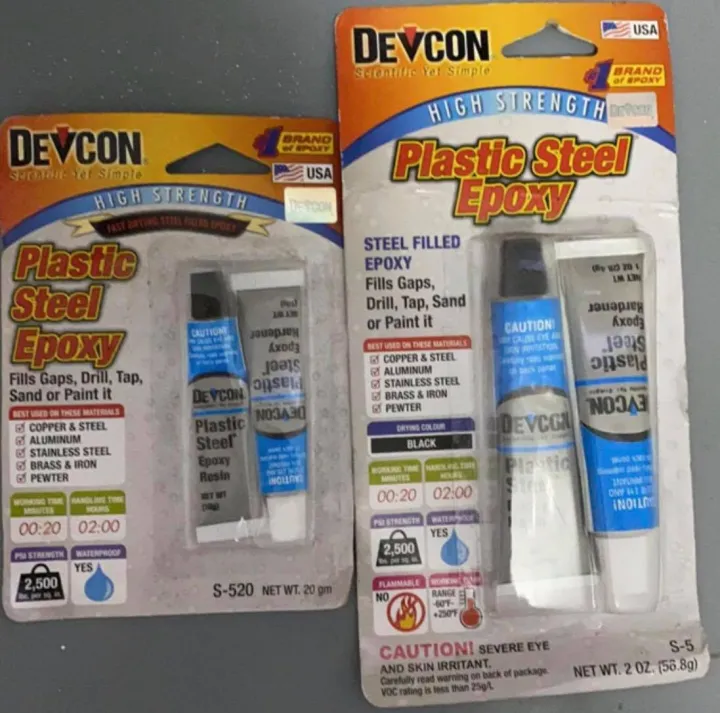 Devcon S-5 Plastic Steel Epoxy 20g/ 56 g | Lazada PH