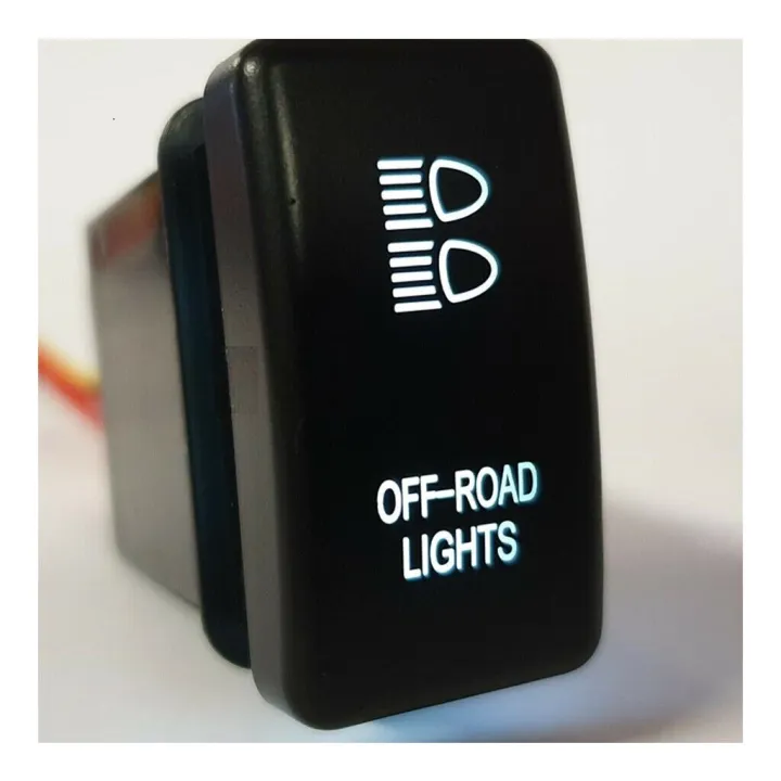 Ford Ranger / Mazda BT50 OFF ROAD LIGHTS Switch BLUE Back Light | Lazada PH