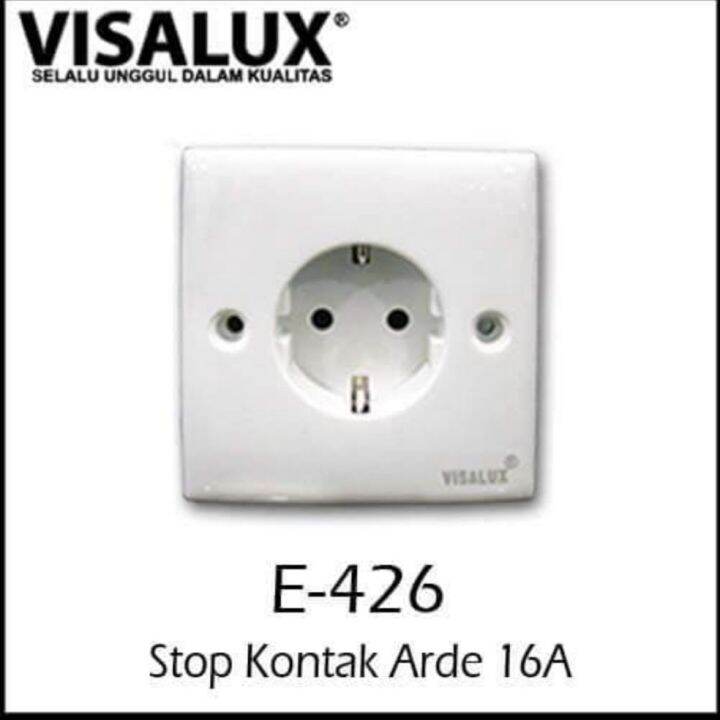 Stop Kontak Visalux E426/16A | Lazada Indonesia