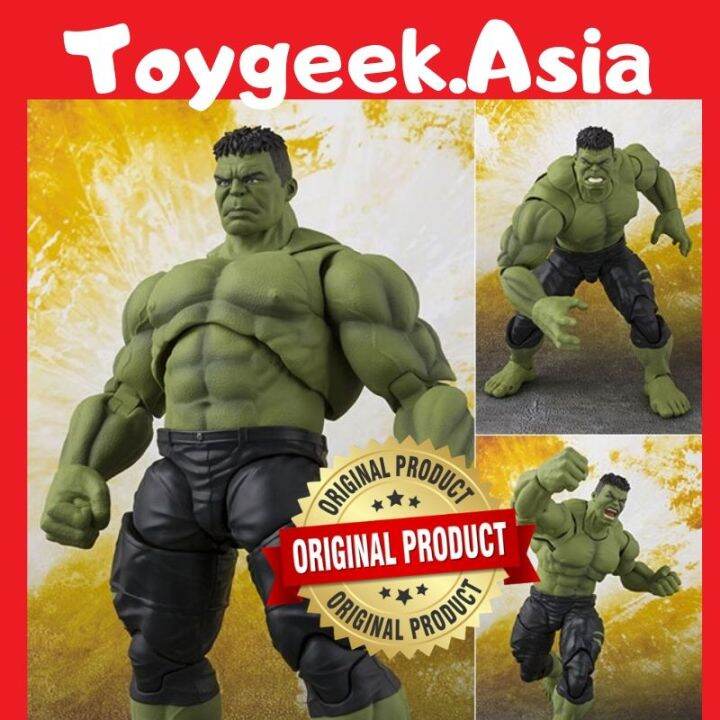NEW MISB / Avengers Infinity War S.H. Figuarts Hulk BANDAI JAPAN MARVEL ...