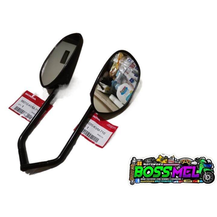 Honda Genuine Side Mirror -Wave 125/Wave 100/Xrm 125/Dash 110 motor ...