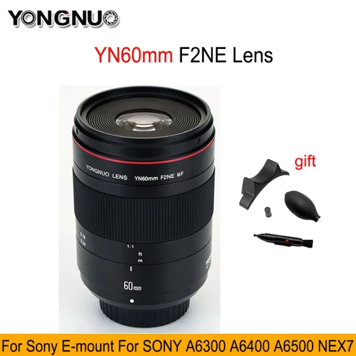 YONGNUO Yn60mm F2NE MF 0.234M Macro Lens Manual Focus With Distance ...