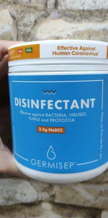 Germisep Effervescent Disinfectant Cleaning Tablets 2.5g (100 tablets ...