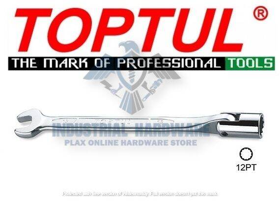 Toptul Swivel Socket Combination Wrench 8mm to 17mm Model AEEB | Lazada