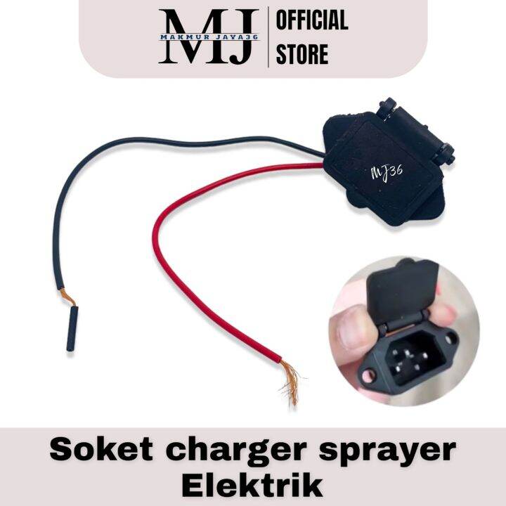 Lubang Socket Colokan Charger Sprayer Elektrik lubang soket pompa ...