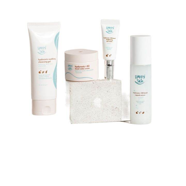 Skin Hyaluronic Skincare Full Set (sing Gel Water Cream Capsule Serum ...