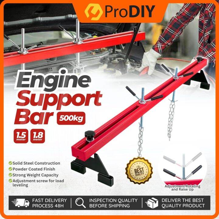 Engine Support Bar 500kg 1.5m 1.8m Heavy Duty Support Tool Transverse ...