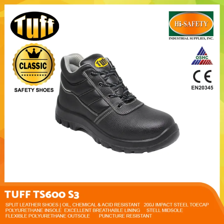 TUFF SAFETY SHOES HI-CUT TS600S3 | Lazada PH
