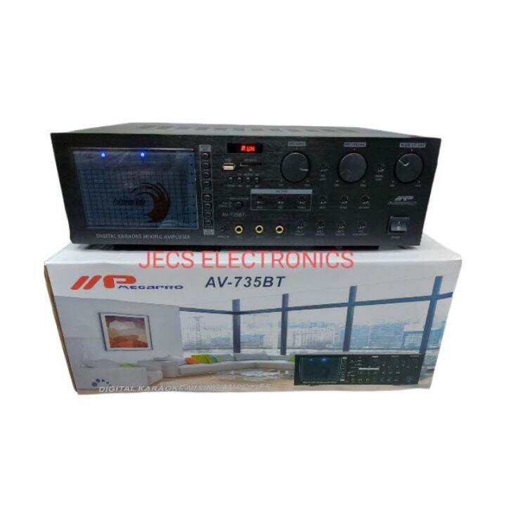 MEGAPRO AMPLIFIER AV-735 WITH BLUETOOTH | Lazada PH