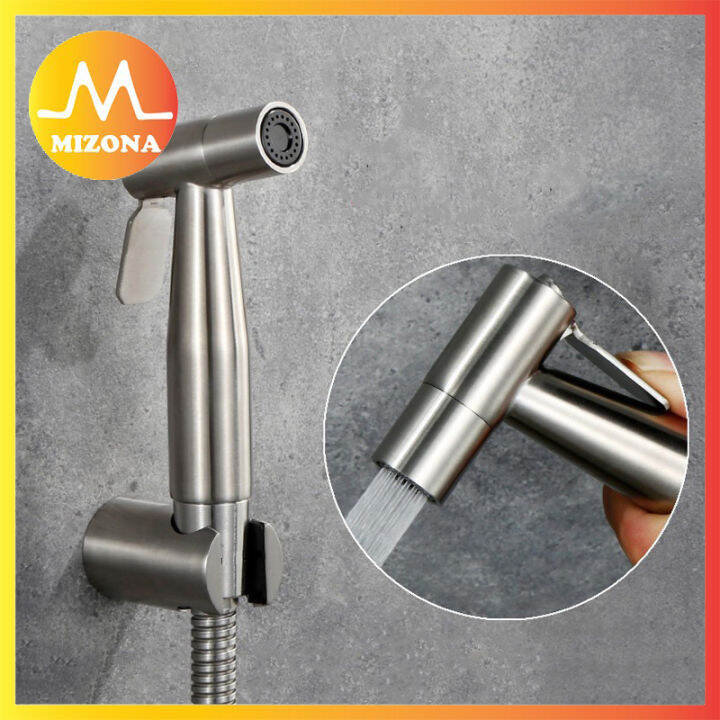 MIZONA Bathroom Bidet Sprayer 304 Stainless Steel Toilet Faucet Kepala ...