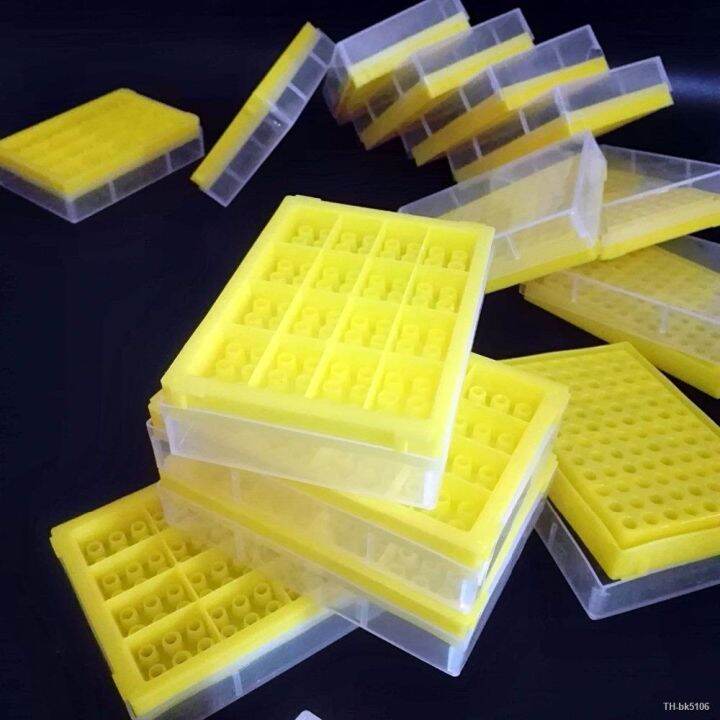 ☋⊙ 96-Well Laboratory plastics Centrifuge tube box Text Tube Rack 0.2ml ...