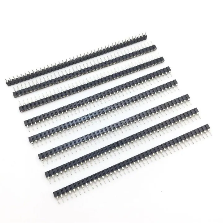 10pcs/lot 40P female header 1x40 Pin 2.54 Round Female Pin Header connector 1*40 hole Single ...
