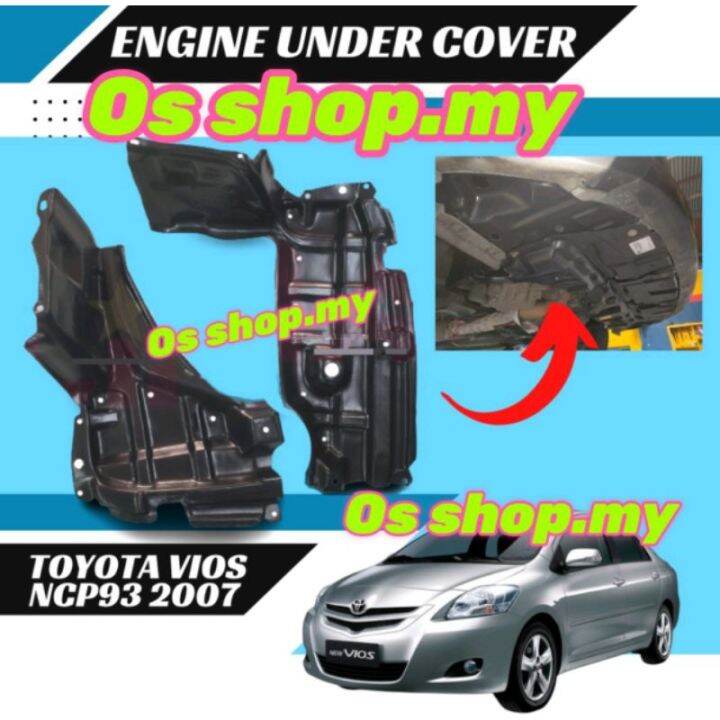 ENGINE UNDER COVER Toyota Vios ncp93 2008 -2012 ENJIN BAWAH COVER ...