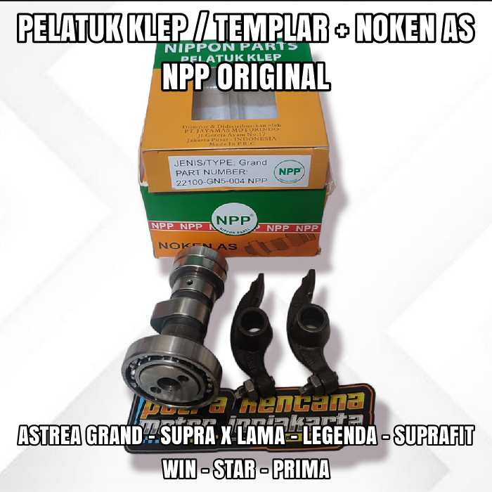 PELATUK KLEP / TEMPLAR + NOKEN AS NPP ORIGINAL - ASTREA GRAND SUPRA X ...