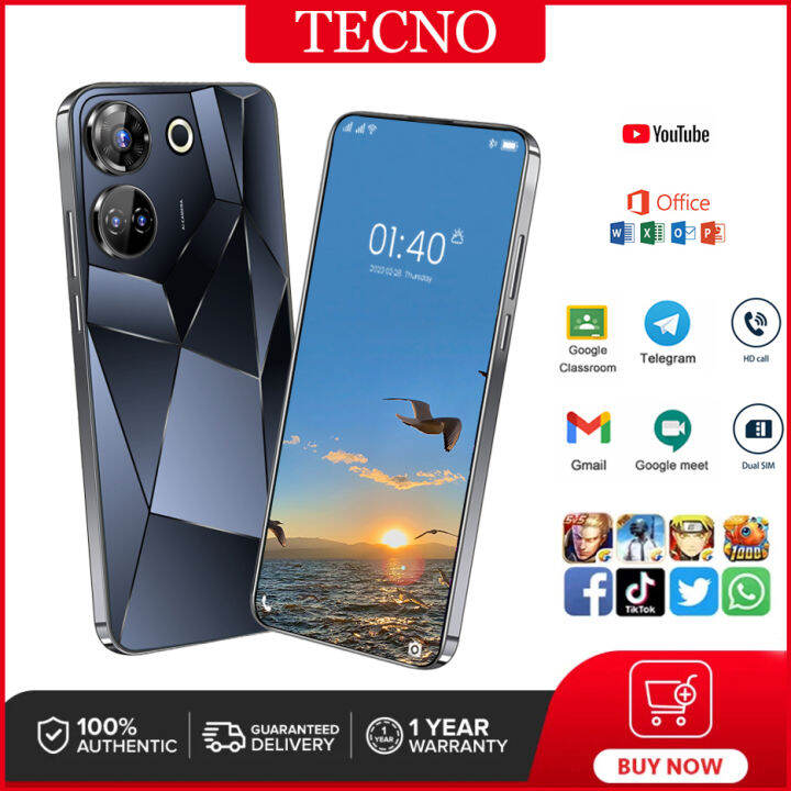 Tecno C53 Cellphone Global Version 8GB+256GB Android 13 Mobile Phone 5G ...