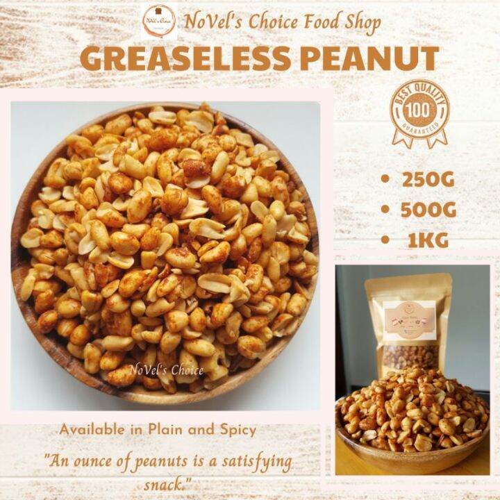 Greaseless Garlic/Spicy Peanut (250g/500g/1kg) | Lazada PH
