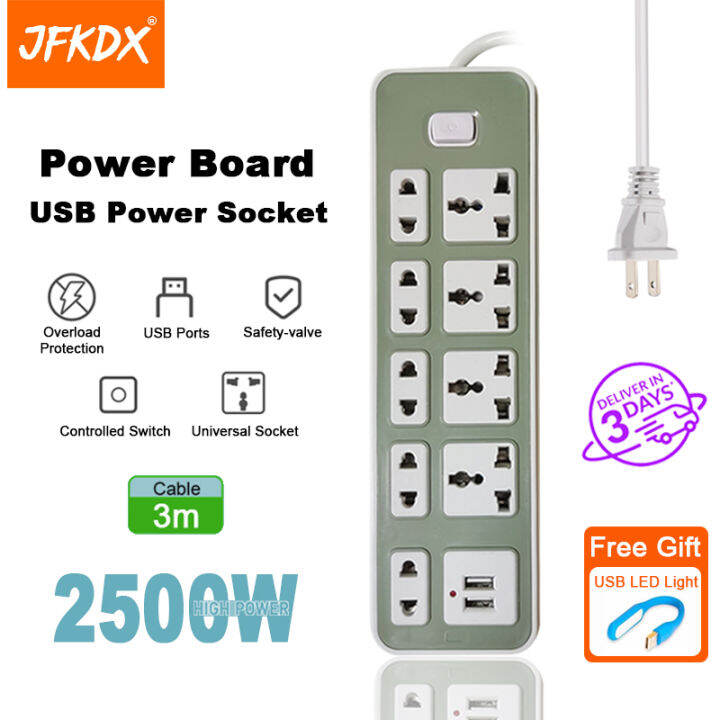 Original Heavy Multifunction Socket Plug Universal Socket Power Strip With 9 Power Socket 2