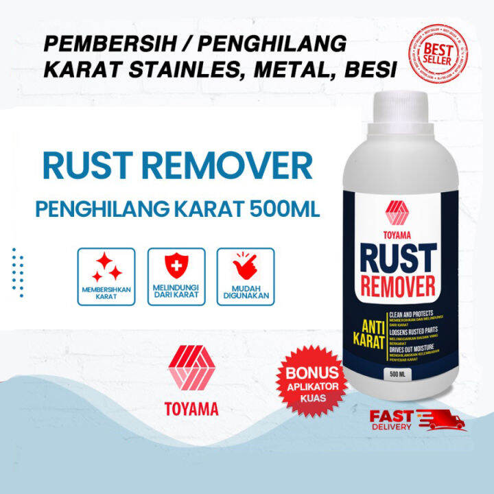 Cairan Penghilang Pembersih Karat Motor, Besi, Metal, Stainless 500ml | Lazada Indonesia