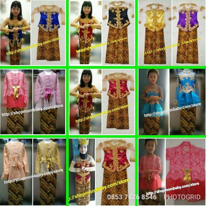 Discount Baju Kebaya Anak Kartinian Tk Sd /Baju Adat Anak Perempuan ...