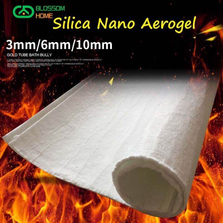 Silica Nano Aerogel Felt Composite Insulation Material Boiler Pipe Heat ...