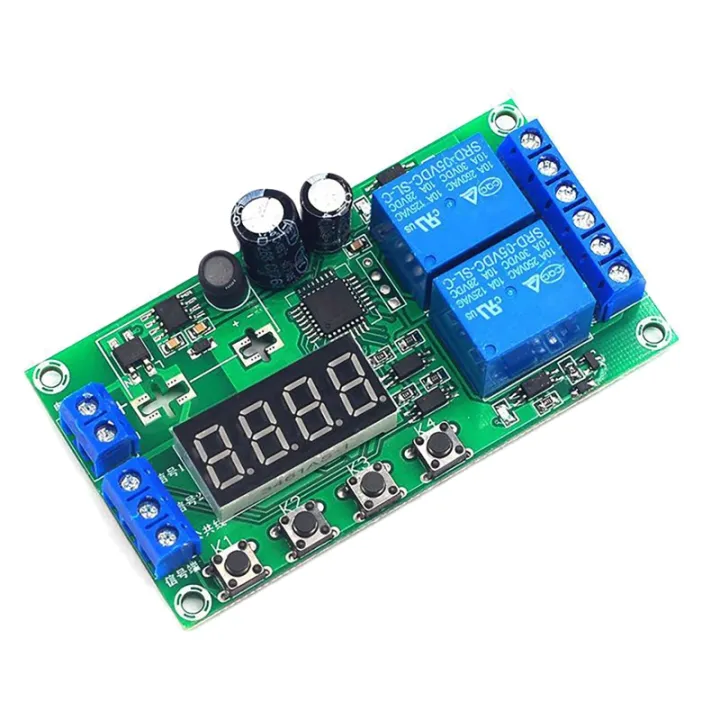 Two Way Delay Relay Module Pulse Trigger DC 7-30V | Lazada.co.th