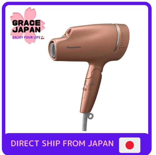 Panasonic Hair Dryer Nano Care Nanoe & Mineral Copper Gold EH-NA9A-CN ...