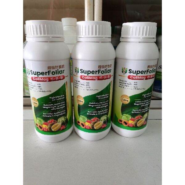 1L SNT Super Foliar CaBMag khas subur pokok buah buah buahan seperti durian, Cili, Timun dan ...