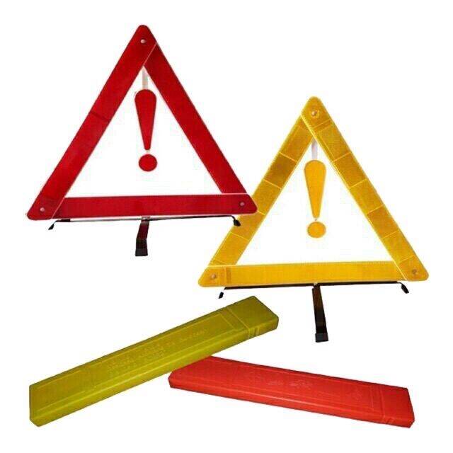 MQX Trading CAR Early Warning Device Triangle Sign Reflective Triangle ...