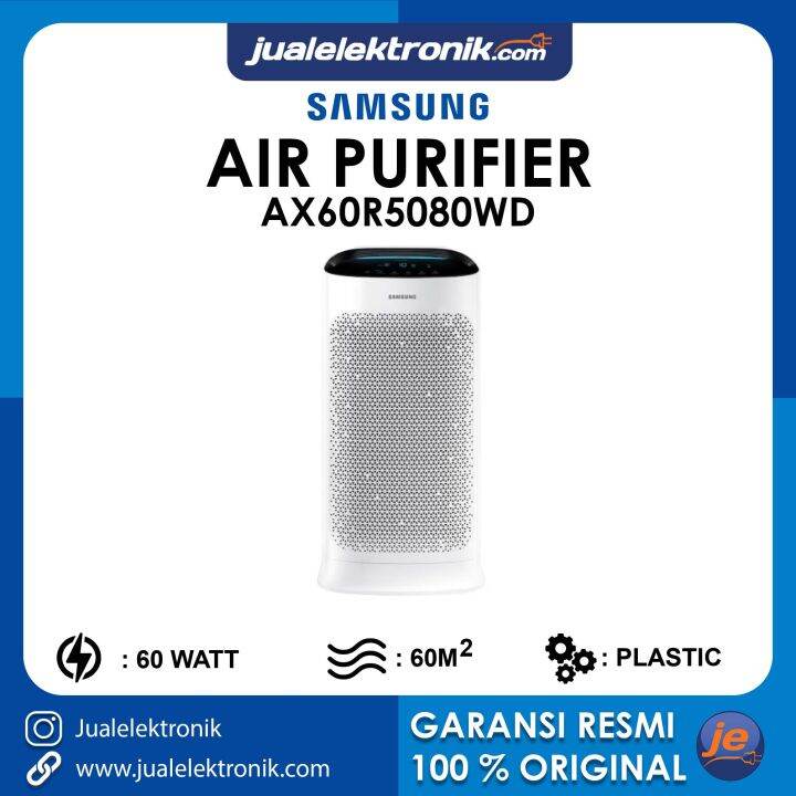 Samsung AX60R5080WD – Air Purifier 60m2 | Lazada Indonesia
