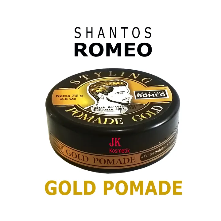 Shantos Romeo Styling POMADE GOLD 75 gr | Lazada Indonesia