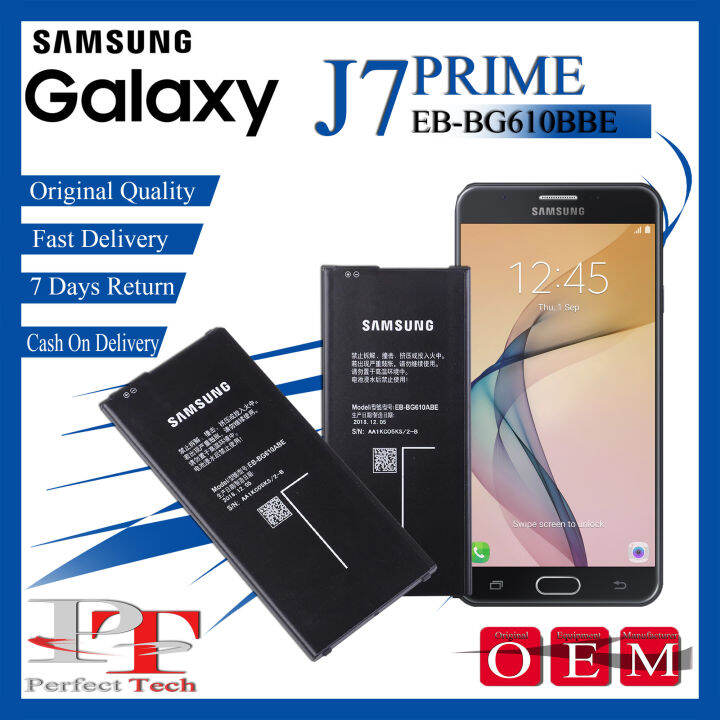 Samsung EB-BG610ABE Battery J7 Prime J7prime G610 G6100 (Original ...