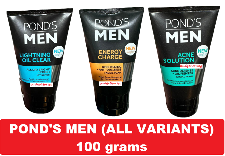 Pond's Men Face Wash - 100g | Lazada Singapore