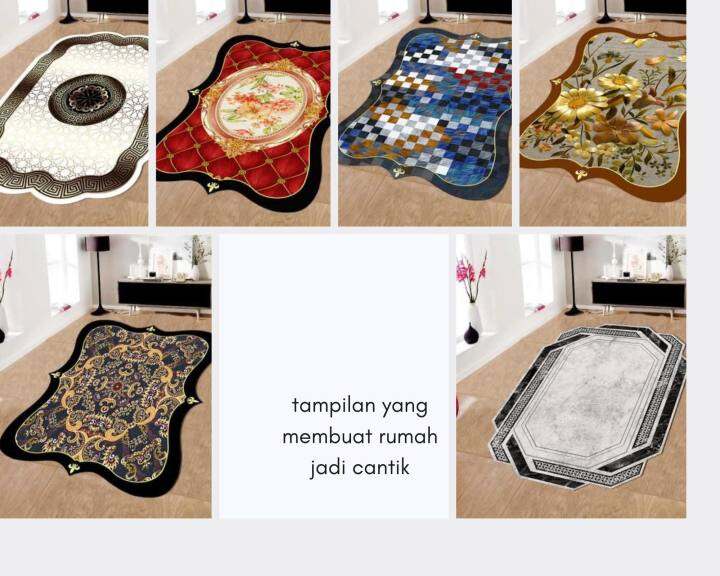 KARPET 3D LANTAI EROPA ORIGINAL 140x200 full | Lazada Indonesia