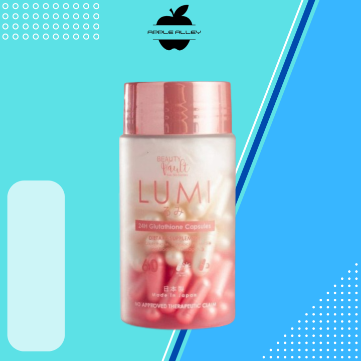 Lumi 24H Glutathione Capsules by Beauty Vault Glass Skin Essentials ...