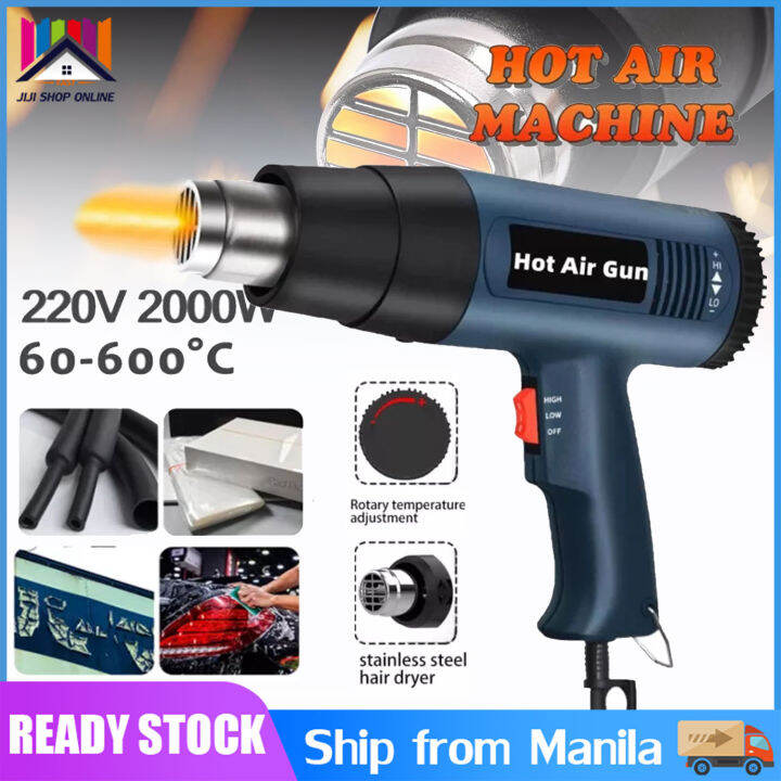 🔝 Original 【24 hours delivery】Heavy Duty Heat Gun 2000W Hot Air Blower ...