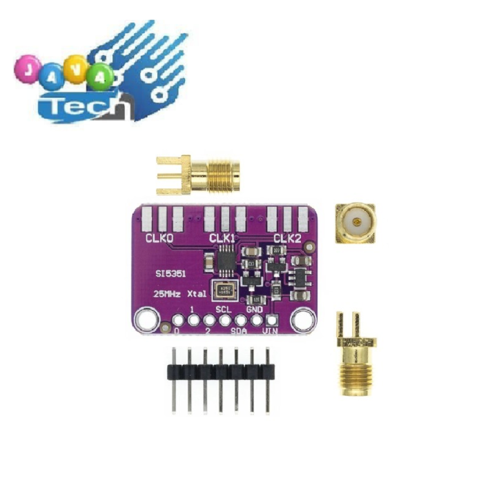 Si5351 Si5351A 8kHz-160MHz 3 Output I2C Signal Clock Generator Module ...