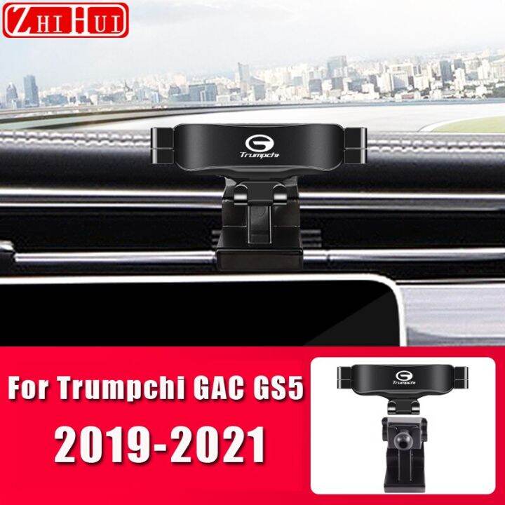 ที่จับโทรศัพท์มือถือแต่งรถสำหรับ Trumpchi GAC GS8 GS5 2023 2017-2022ช่องแอร์ติดแรงโน้มถ่วง ...