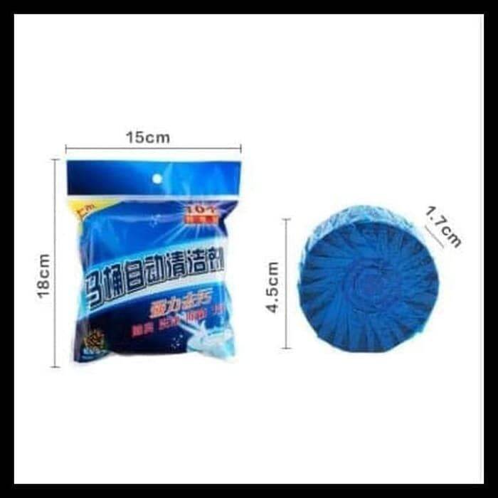 TABLET BIRU PEMBERSIH TOILET CLOSET JAMBAN KAMAR MANDI BUKAN SIBIRU ...