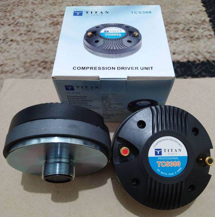 Titan Audio Tweeter TCS300 300Watts Compression Driver Unit original ...