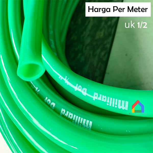 Selang air / Selang Air Milliard DOF 1/2" Merk Milliard Selang [ Harga Per Meter ] | Lazada ...