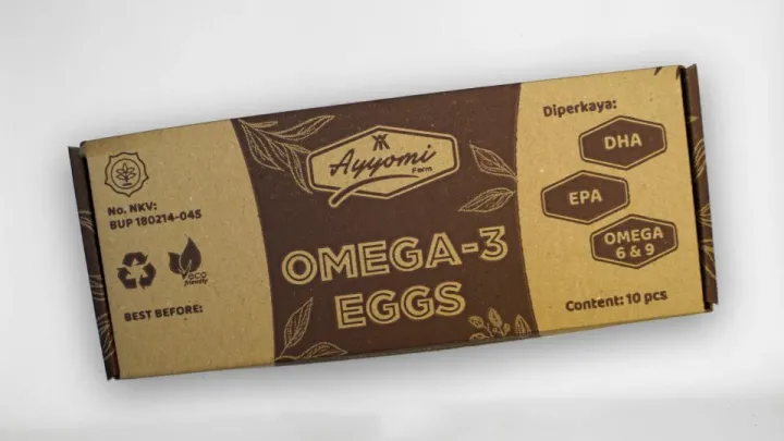 Omega-3 Eggs Telur Omega by Ayyomi Farm | Lazada Indonesia
