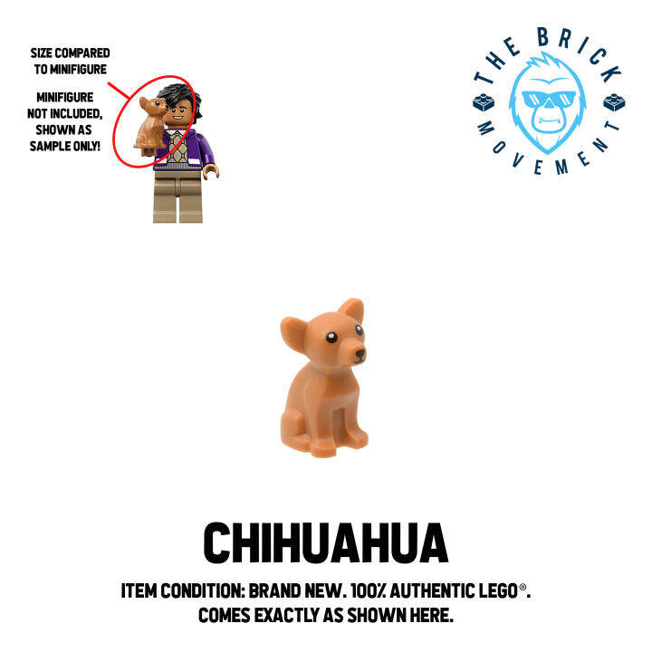 LEGO® ACCESSORIES - ANIMAL - Dog (Chihuahua) | Lazada PH